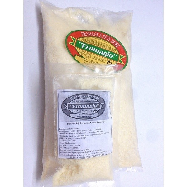 [500g] Phô Mai Bột Parmesan Cheese FROMAGIO - Nhập Khẩu Pháp | Shopee ...