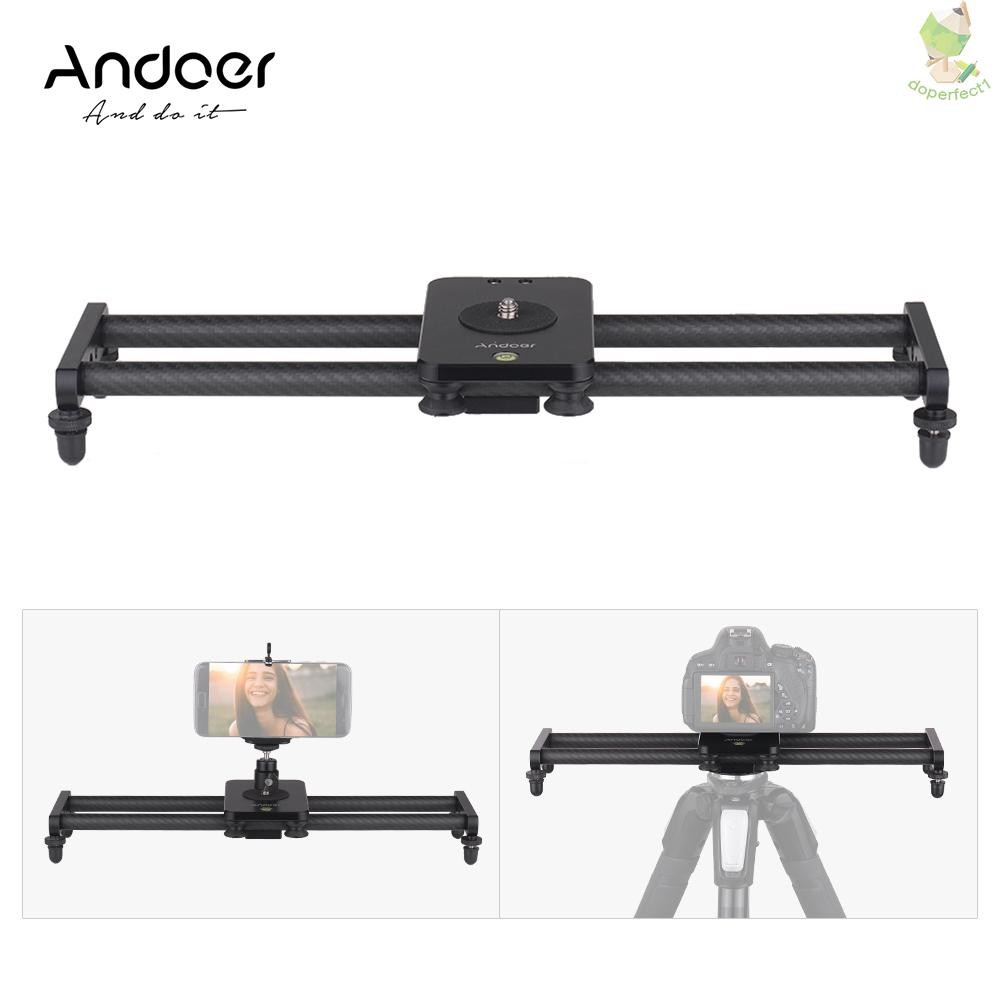 Track Slider Andoer 40cm / 15inch Sợi Carbon Camera Track Thanh Trượt ...