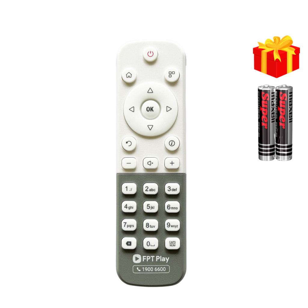 Remote điều khiển đầu FPT Play Box Mã 02, FX6-2ND, Remote truyền hình ...