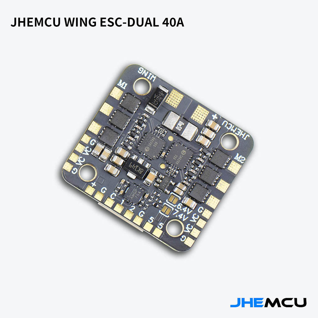 Jhemcu WING ESC-DUAL 40A BLHELI _ S 2in1 40A ESC Tích hợp 5V BEC Đồng ...
