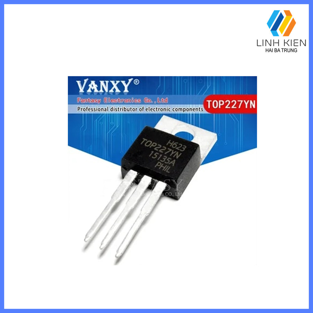 [Có sẵn] Linh kiện IC nguồn TOP227 Chân cắm TO220 | Shopee Việt Nam