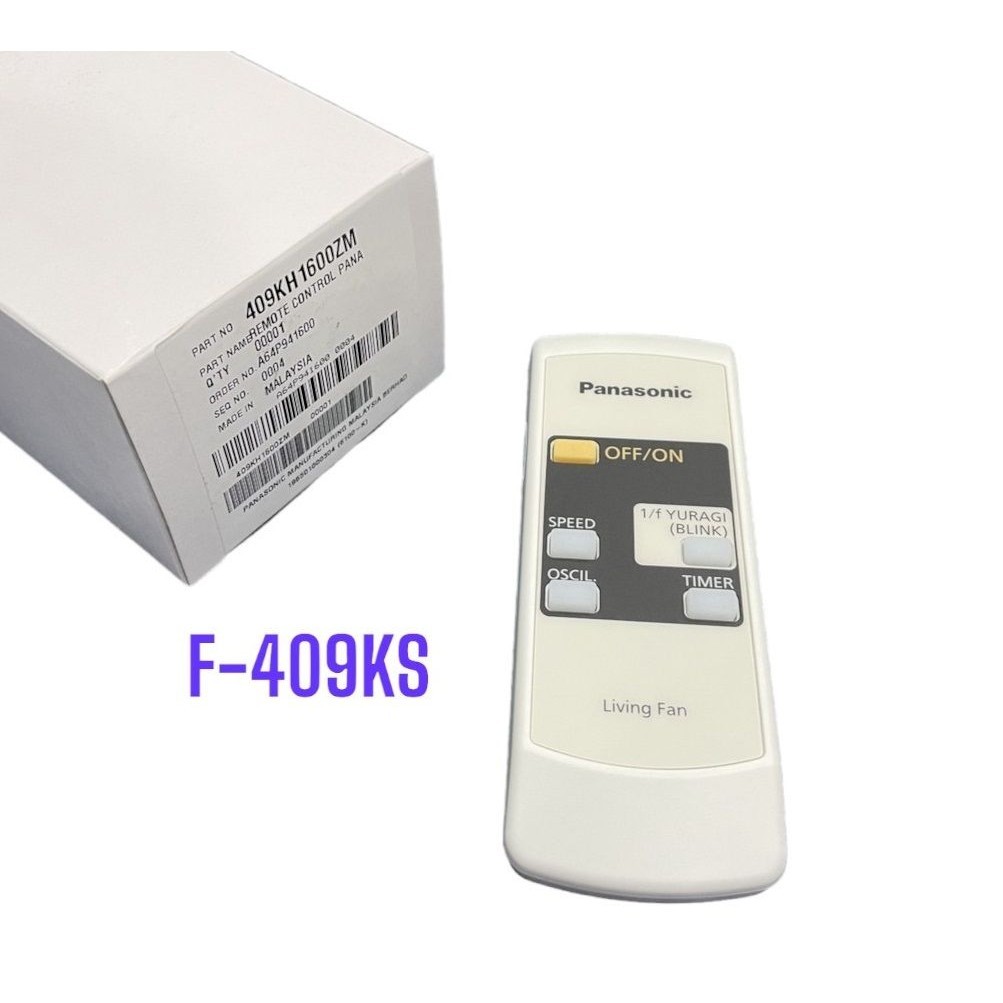 [Hàng chính hãng] Điều khiển quạt đứng Panasonic F-409KS | Shopee Việt Nam