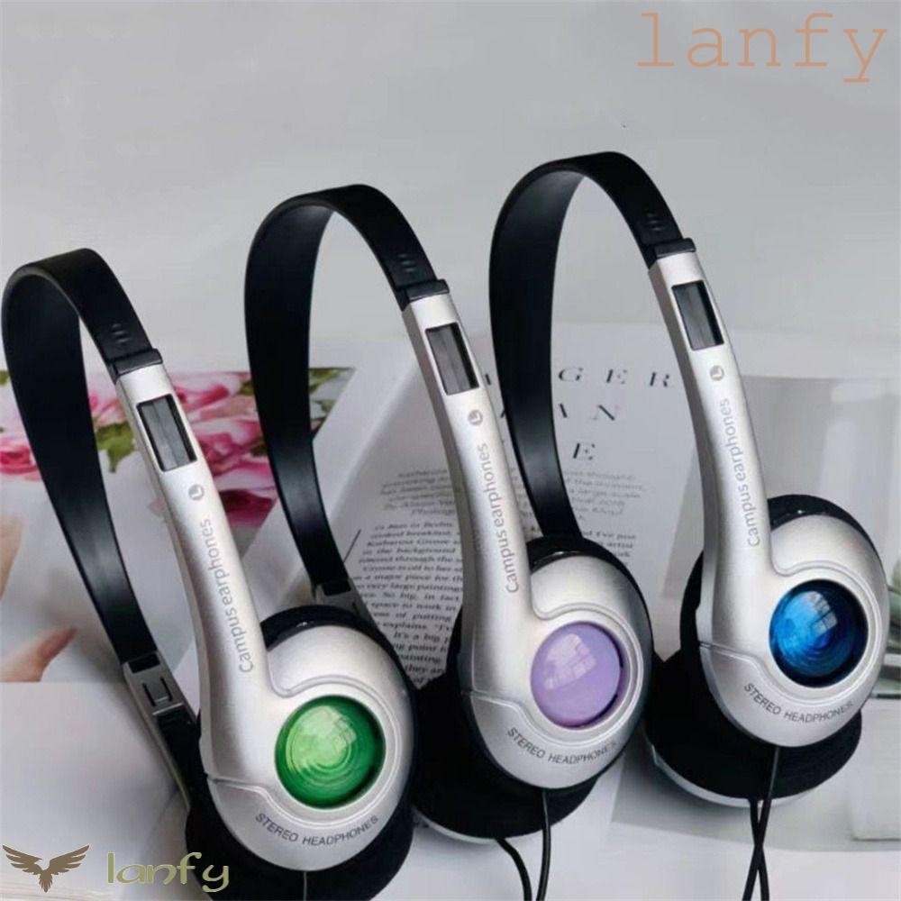Tai nghe LANFY Retro, Tai nghe Y2K cổ điển cá tính, Tai nghe có dây 3,5 mm loại C cổ điển CD ...