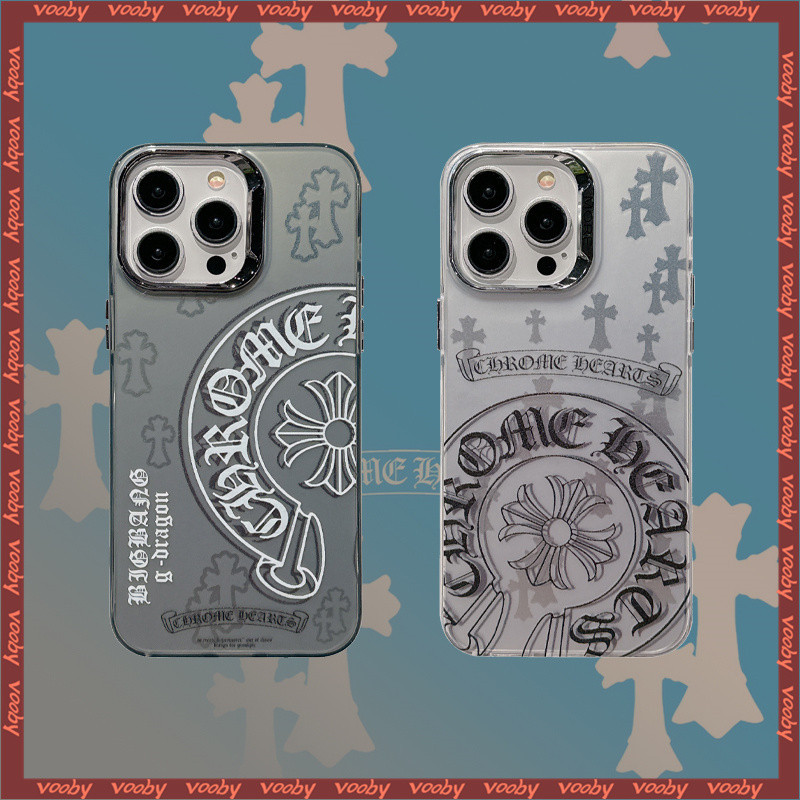 Thương hiệu đường phố classics nhãn Mạ màu Khung ống kính kim loại Vỏ điện thoại Thích hợp cho ...