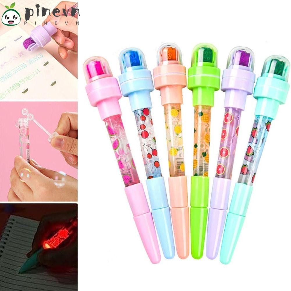 Bút bi bong bóng PINEVN, có đèn Led Bút Gel đa chức năng, học sinh viết ...