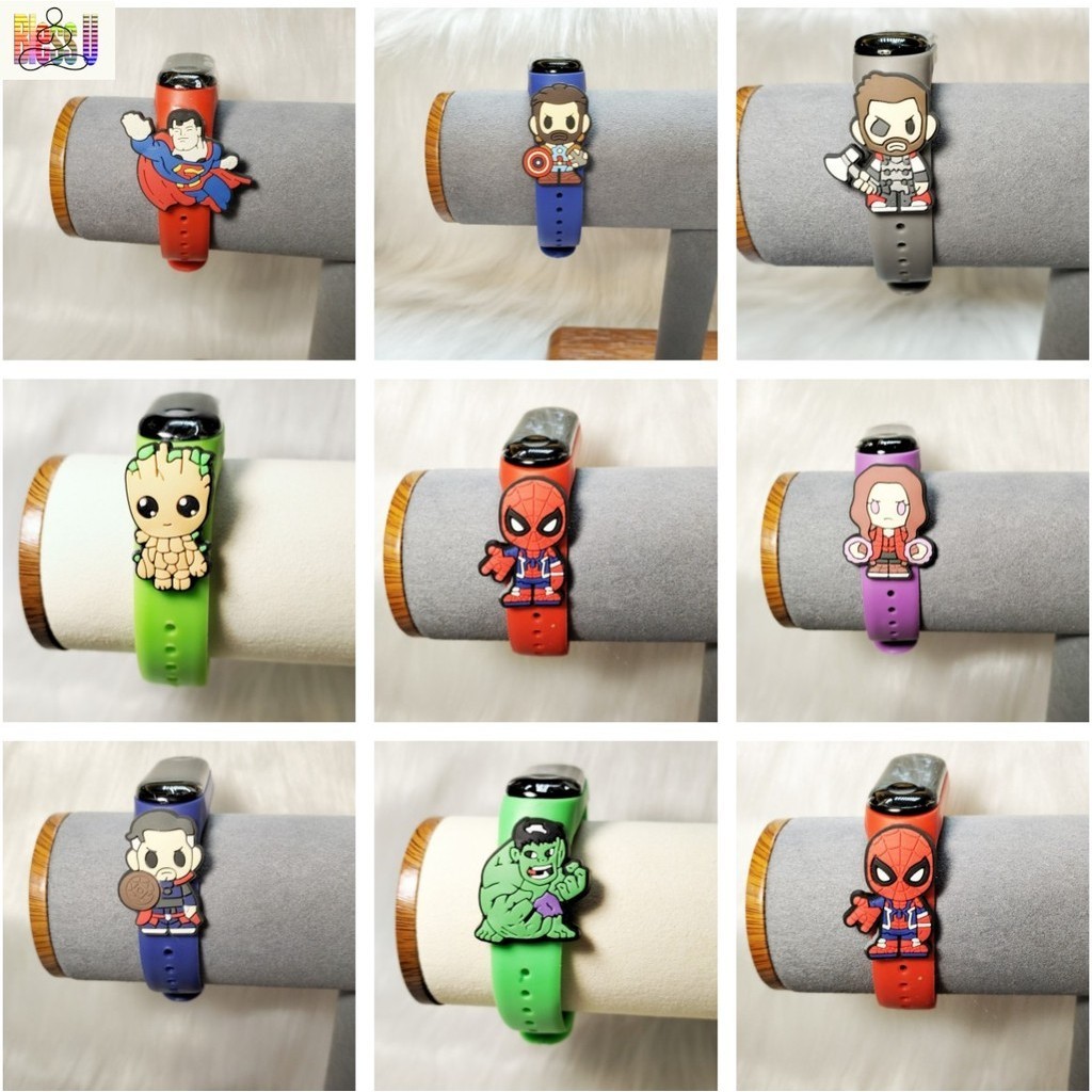 BlessU Đồng Hồ Đeo Tay Điện Tử Đèn led Chống Thấm Nước Họa Tiết Hoạt Hình Dễ Thương Cho Bé ...