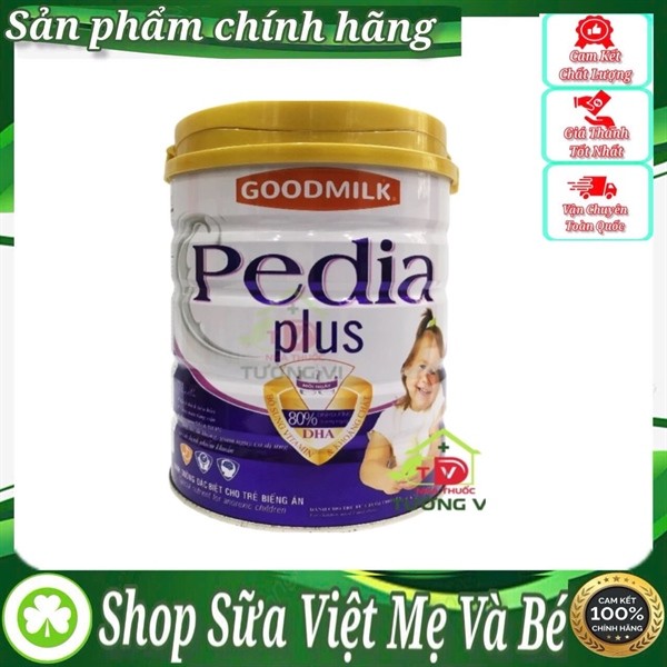 GOODMILK PEDIA PLUS 850G - Dành cho trẻ biếng ăn ( trên 1 tuổi) - chính ...