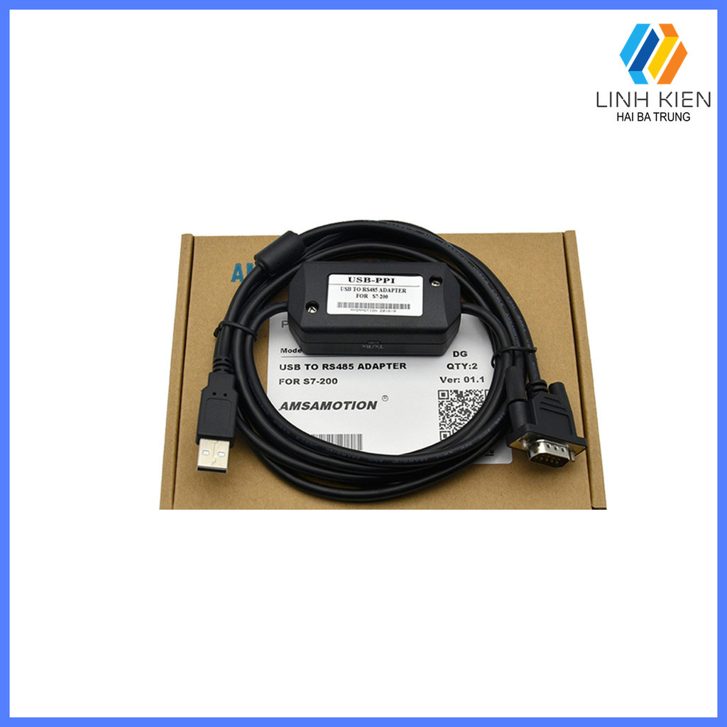 [Có sẵn] Cáp lập trình PLC Siemens USB-PPI | Shopee Việt Nam