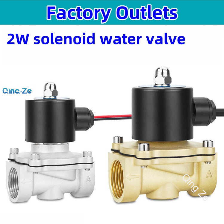 Van điện từ Van nước 220V Van 24V Thường đóng 4 điểm 6 điểm 3.3cm Van ...