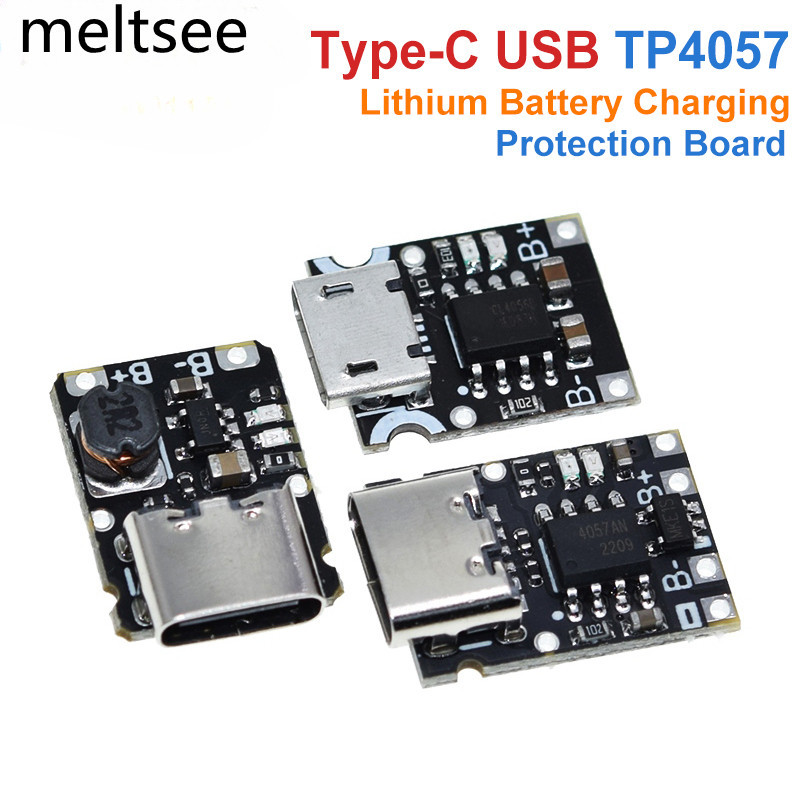 Type-c USB TP4057 1A Pin Lithium Bảng Bảo Vệ Sạc Mô-đun Pin Polymer ...