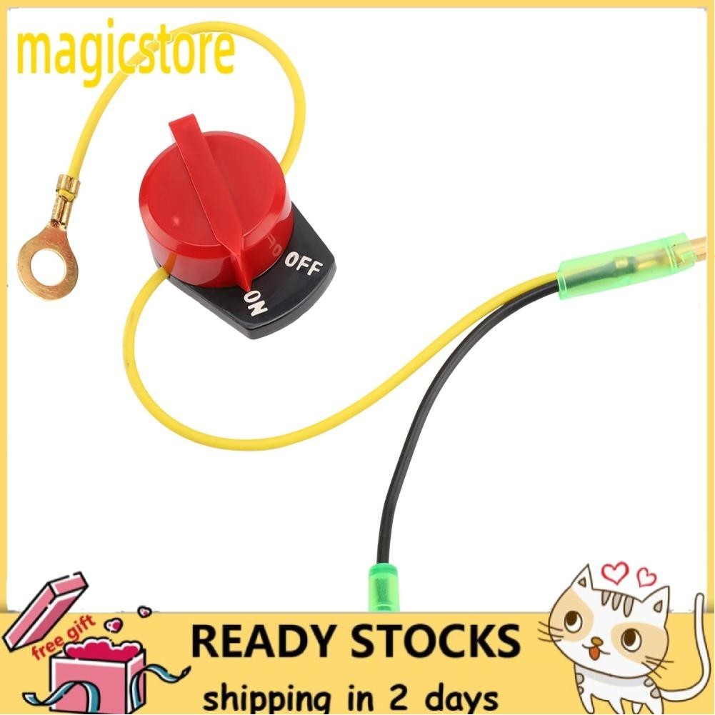 Magicstore Engine Stop Switch Kill Button On Off Abrasion Resistant For ...