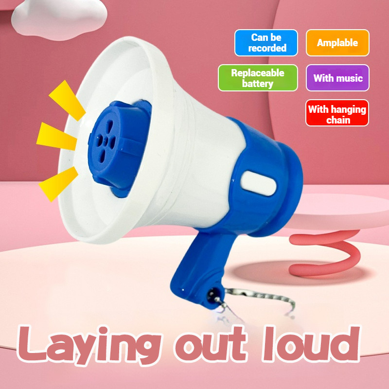 Loa Mini Móc Khóa Sáng Tạo Megaphone Móc Khóa Người Bạn Quà Tặng Vật ...