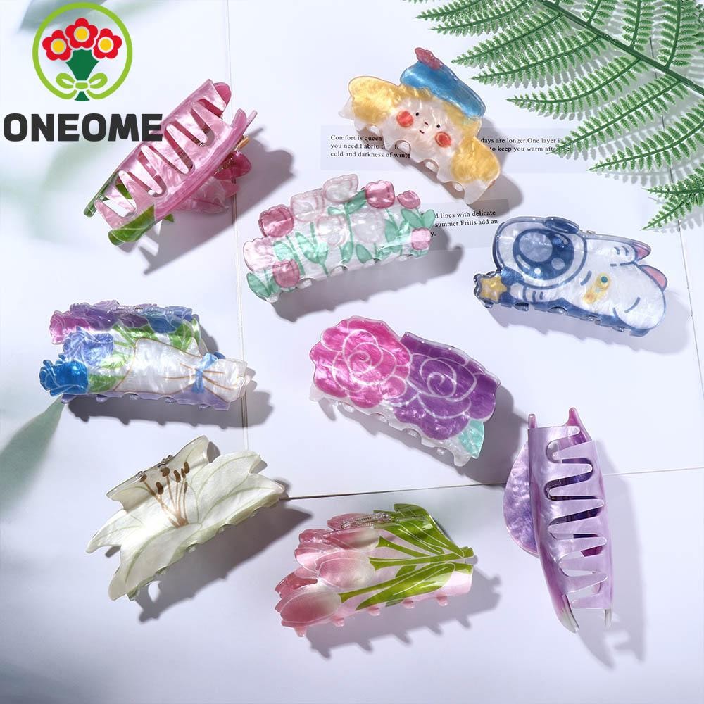 Oneome Hoa Kẹp Tóc Phi Hành Gia Thanh Lịch Hoa Hồng Dễ Thương Hình Học ...