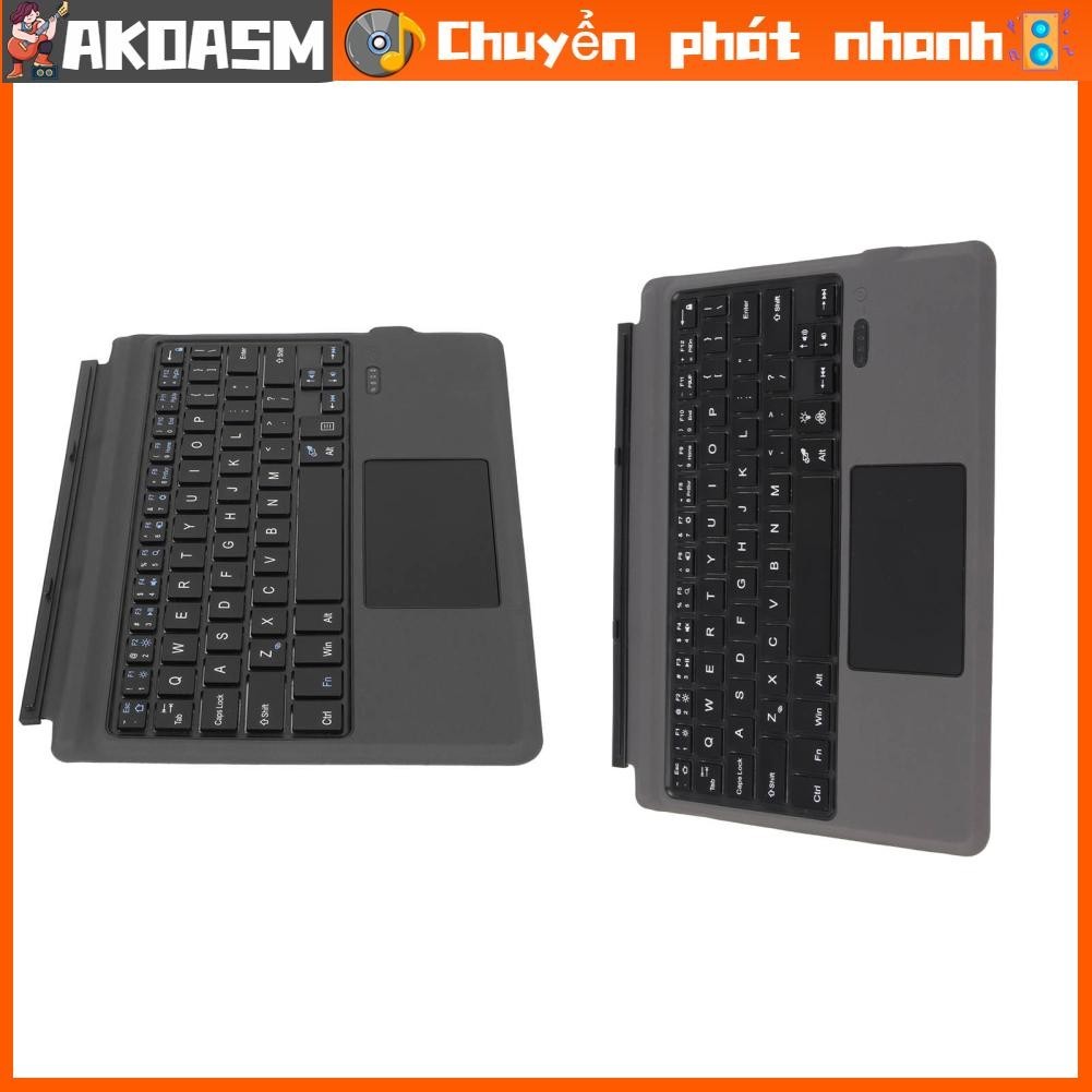 AKOASM Bàn Phím Không Dây BT5.0 Di Chuột Siêu Mỏng Da PU Điều Khiển Dễ Dàng Phản Ứng Nhanh Máy ...