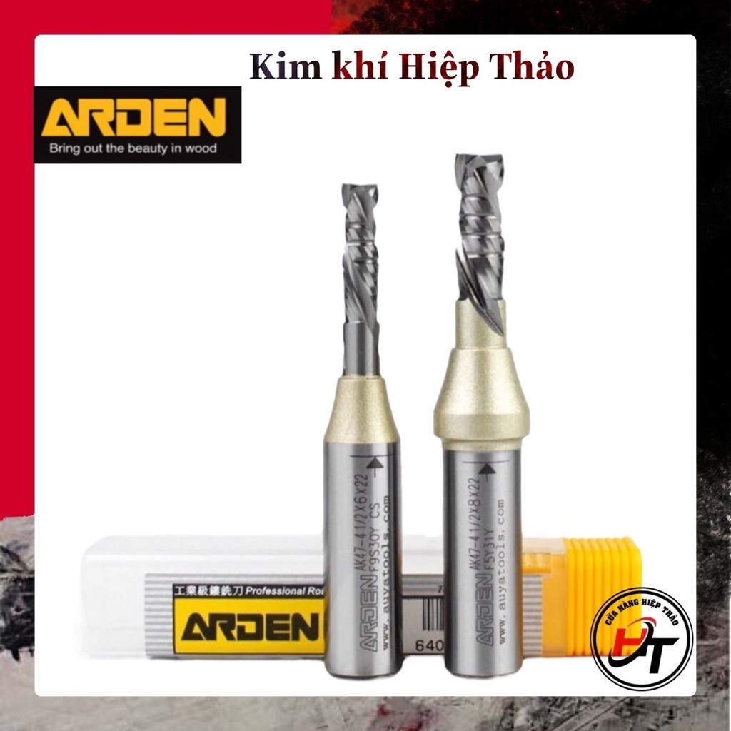 Mũi cắt CNC gỗ xoắn ARDEN dao phay 2 me khoan plywood TCT 6mm 8mm AK47 ...