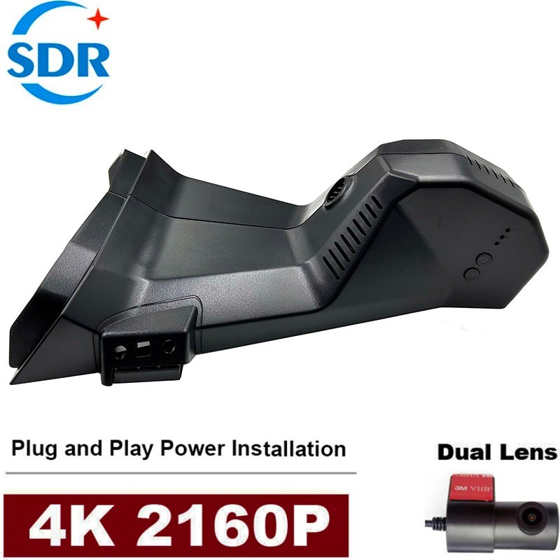 Camera hành trình Wifi 4K phía trước và phía sau cho Peugeot 4008 5008 ...