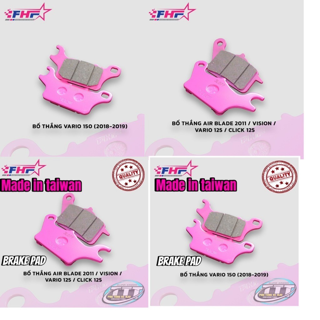 BỐ THẮNG MÁ PHANH HONDA TAY GA FHF RACING VARIO 150 / AIR BLADE / CLICK ...