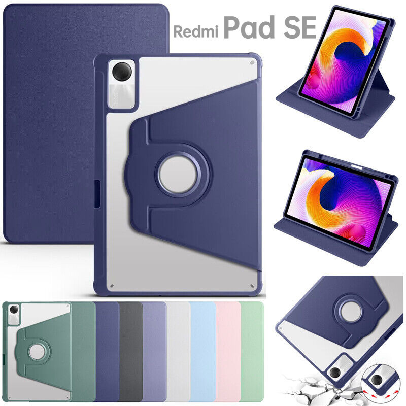 Dành Cho Xiaomi Redmi Pad SE 11 inch 2023 Ốp Lưng Xoay Lật Chống Sốc ...