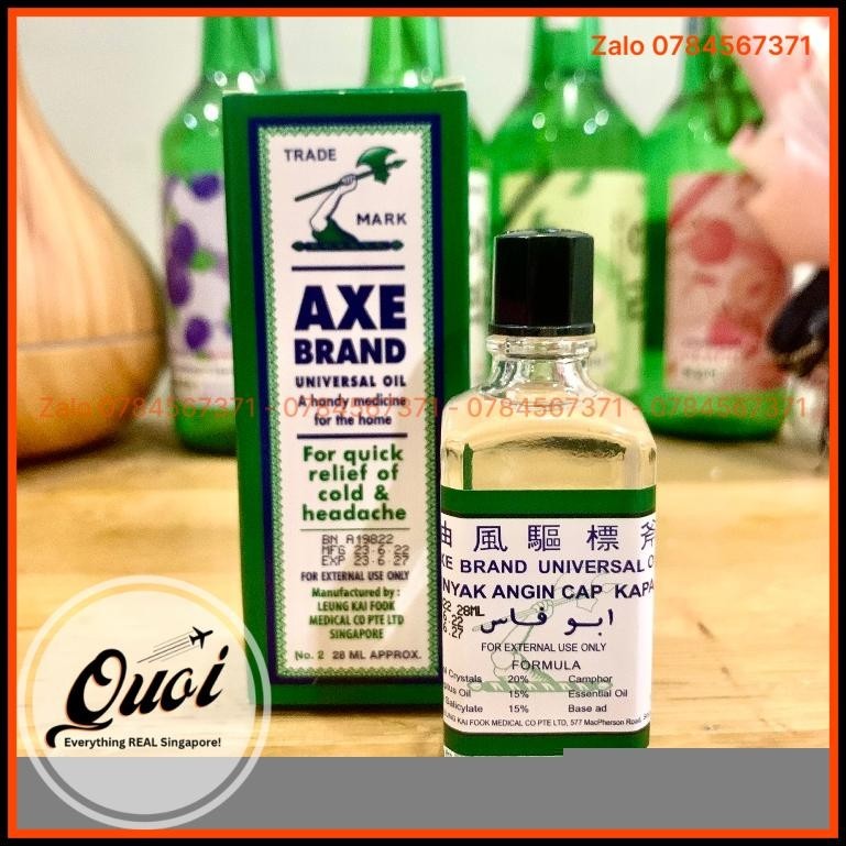 [SINGAPORE][KHÔNG PHẢI HÀNG VN HAY TQ] - Dầu gió trắng/dầu nóng/dầu ...
