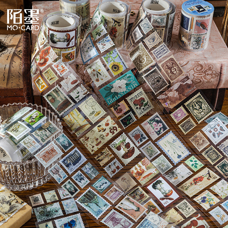 Tem Vintage Washi Băng Cổ Mặt nạ Retro Tác phẩm nghệ thuật Băng trang ...