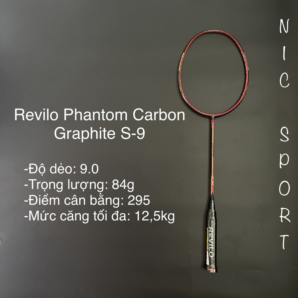 [Chính hãng] [Giá hủy diệt] Vợt Cầu Lông Revilo Phantom S-9 | Shopee ...