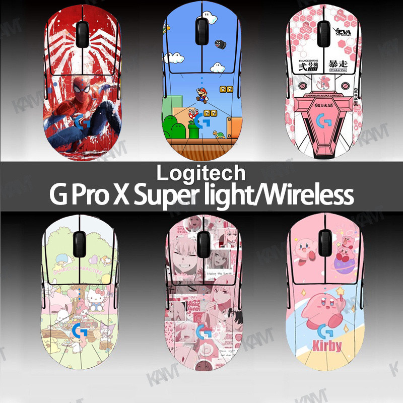 Kam Dành Cho Logitech G Pro X Siêu Nhẹ / Miếng Dán Chống Mồ Hôi Da Chuột Không Dây GPW1 / 2 Co ...