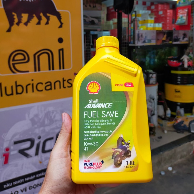 Nhớt Shell Advance Fuel Save 10W30 tiết kiệm tổng hợp tòan phần tiết ...