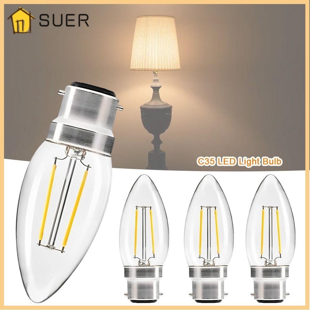 Bóng đèn LED SUENIN C35, Bóng đèn pha lê 2700K 6000K 6W B22 220V, Nến ...