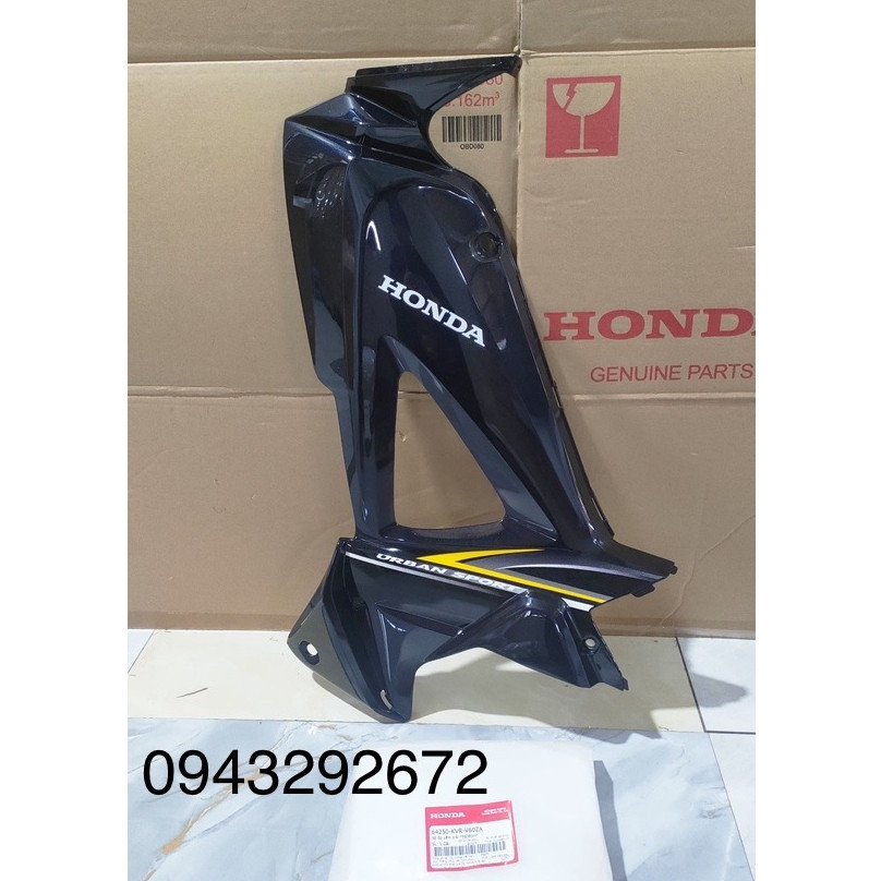Cánh Yếm Trong Bên Trái Wave Rsx100 (2008) Màu Đen *PB383M* Honda ...