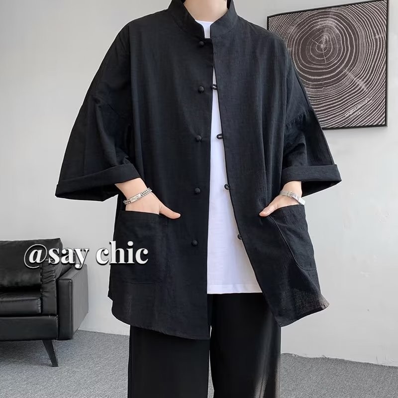 Áo sơ mi nam SAY CHIC xu hướng mới thời trang thiết kế thích hợp cảm ...