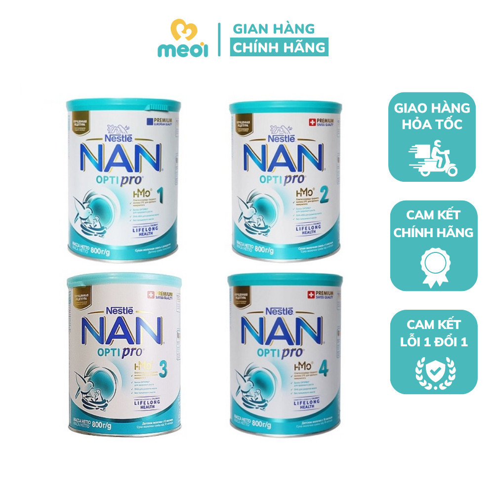 Sữa Nan Nga Optipro HMO số 1, 2, 3 800g | Shopee Việt Nam