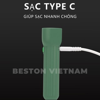 Đèn pin sạc LED mini Mopal MFL001 nhỏ gọn, thời gian sáng lên đến 6 ...