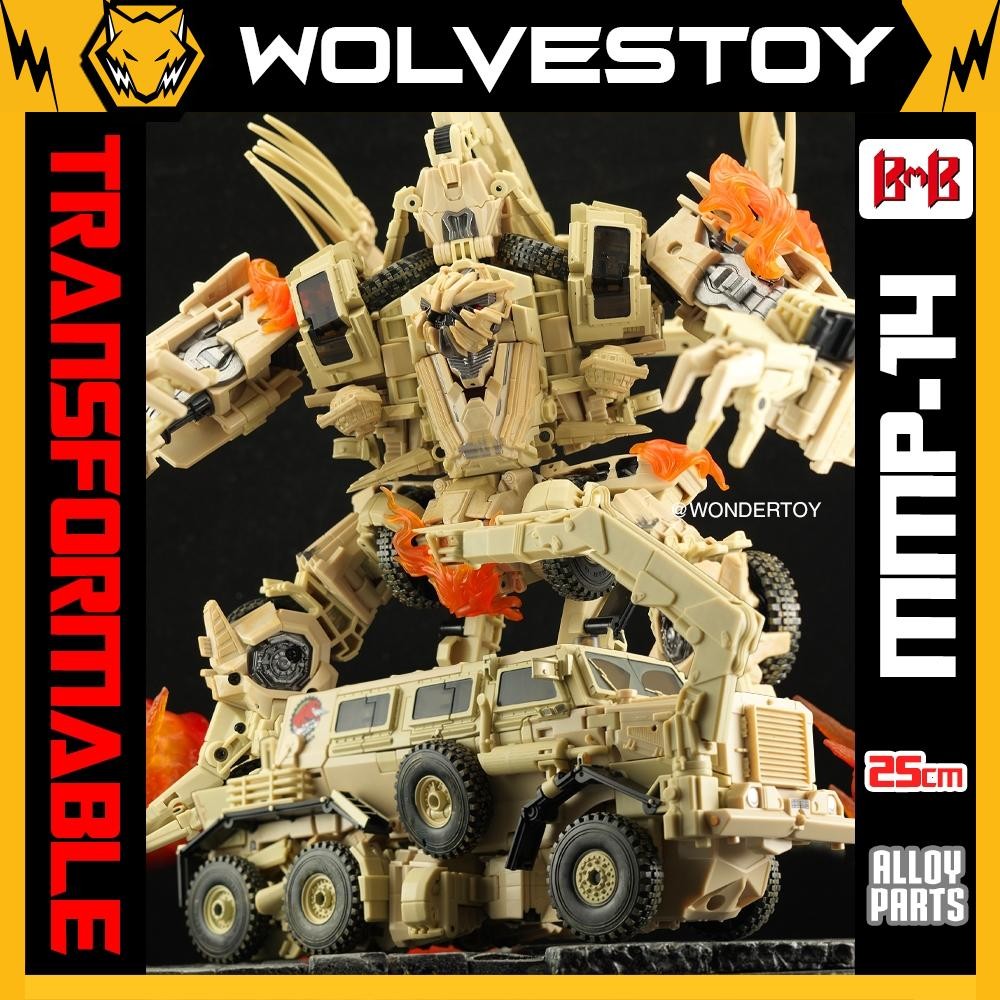 Mô Hình BMB BoneCrusher MMP-14 (MPM14) Transformers 2007 Robot Biến ...