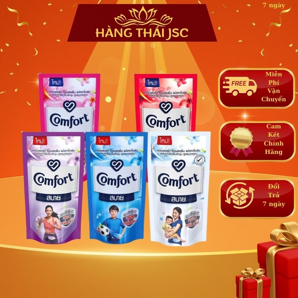 (COMBO 2) Túi Nước xả vải Comfort Thái gói 500ml Chọn màu! ., | Shopee ...