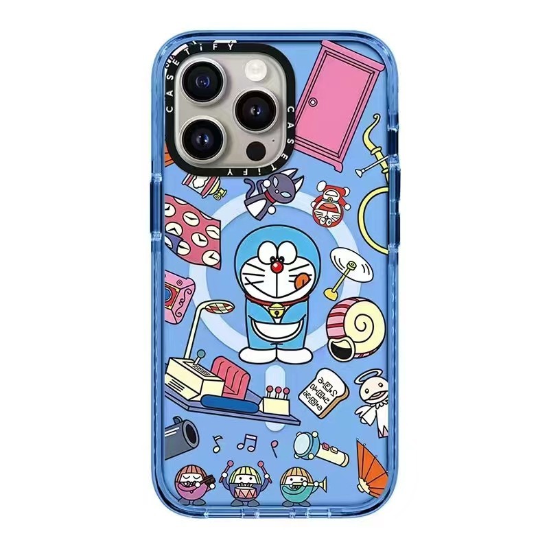CASETiFY Doraemon Hard Case For iPhone 15 14 Plus 11 12 13 Pro 15Pro ...