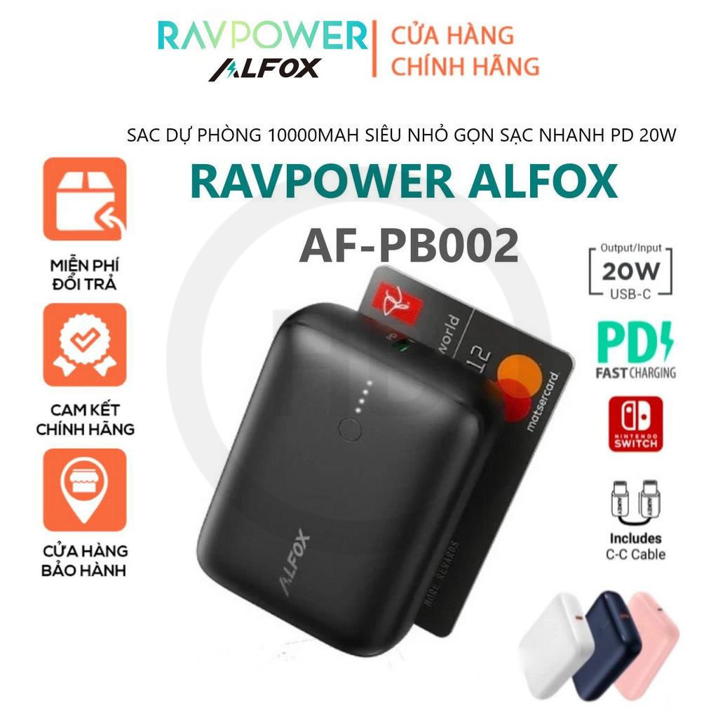 Pin sạc dự phòng Mini Siêu nhỏ 10000mah ALFOX AF-PB002 sạc nhanh PD20W ...