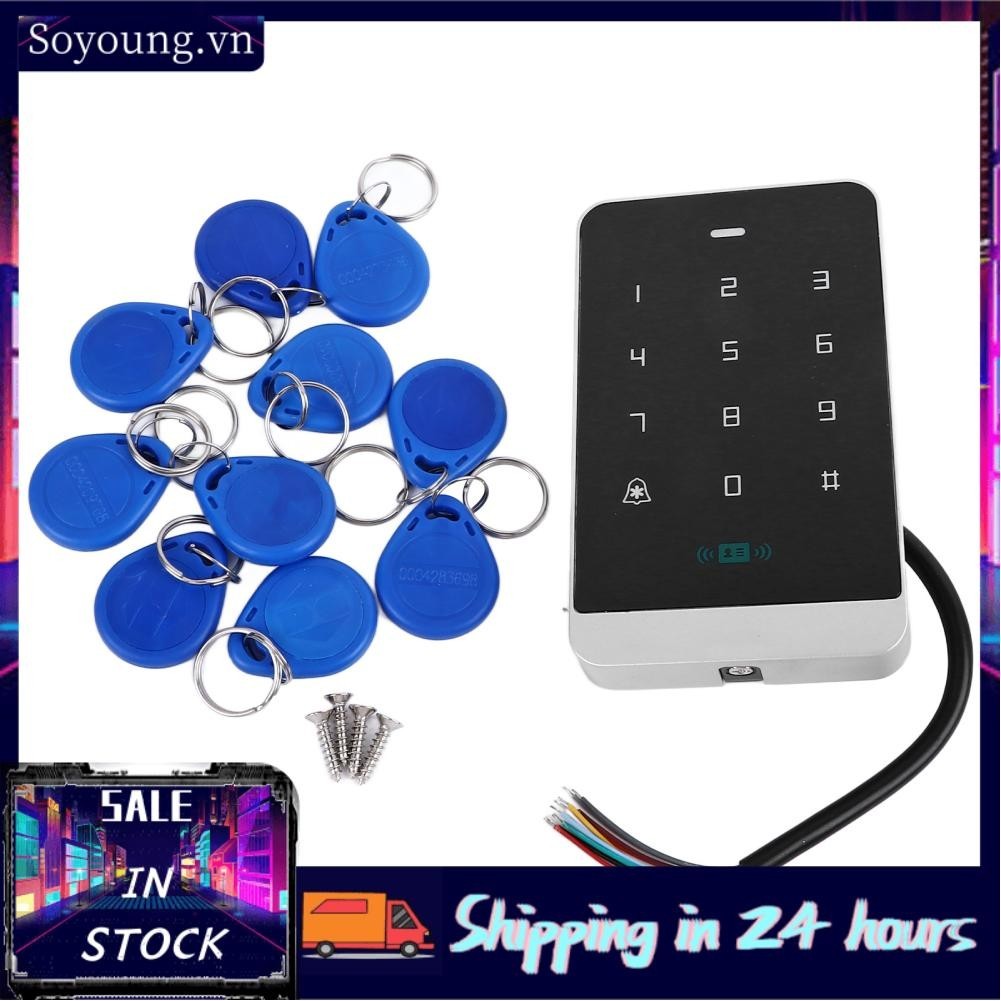 ID Card Access Control System Door Keypad Waterproof NFC Delay Setting ...