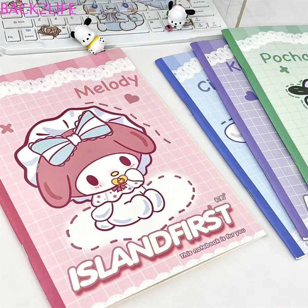 Back2life Anime B5 NoteBook, Cinnamoroll Kuromi Viết Notepad, Anime Dễ ...