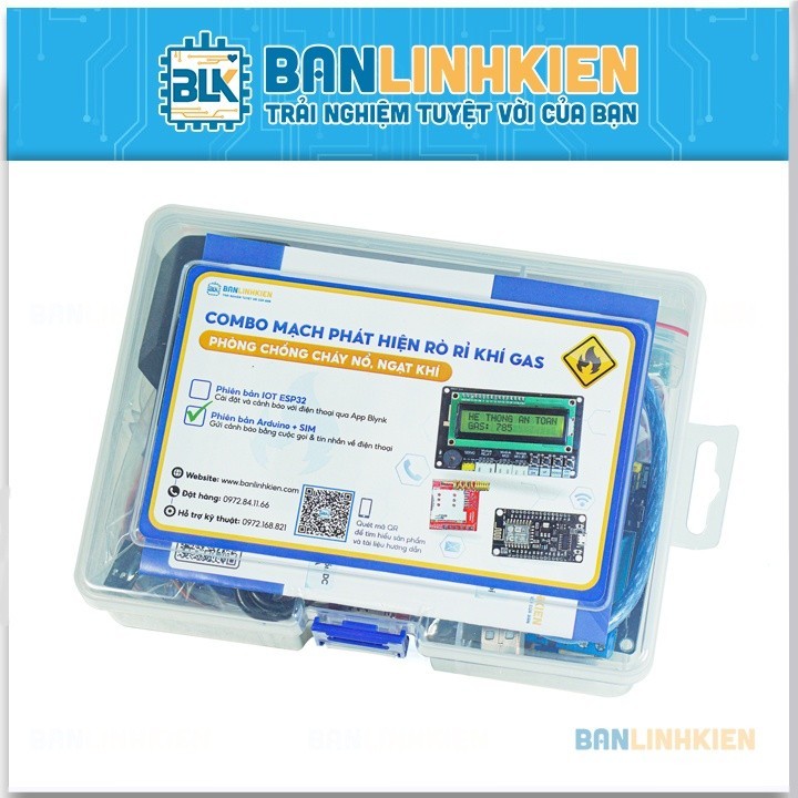 [TẶNG KÈM CODE-TÀI LIỆU] Combo Mạch Phát Hiện Rò Rỉ Khí GAS Phòng Chống ...