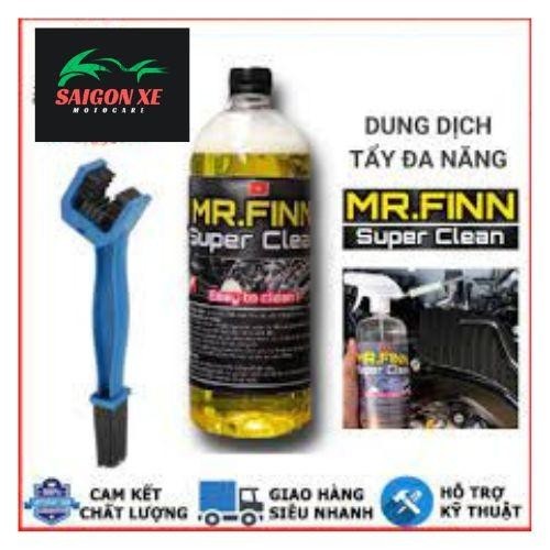 [Tặng bàn chải, vòi xịt ]Dung dịch tẩy rửa đa năng Mr.Finn Super Clean 500ml,1L | Shopee Việt Nam