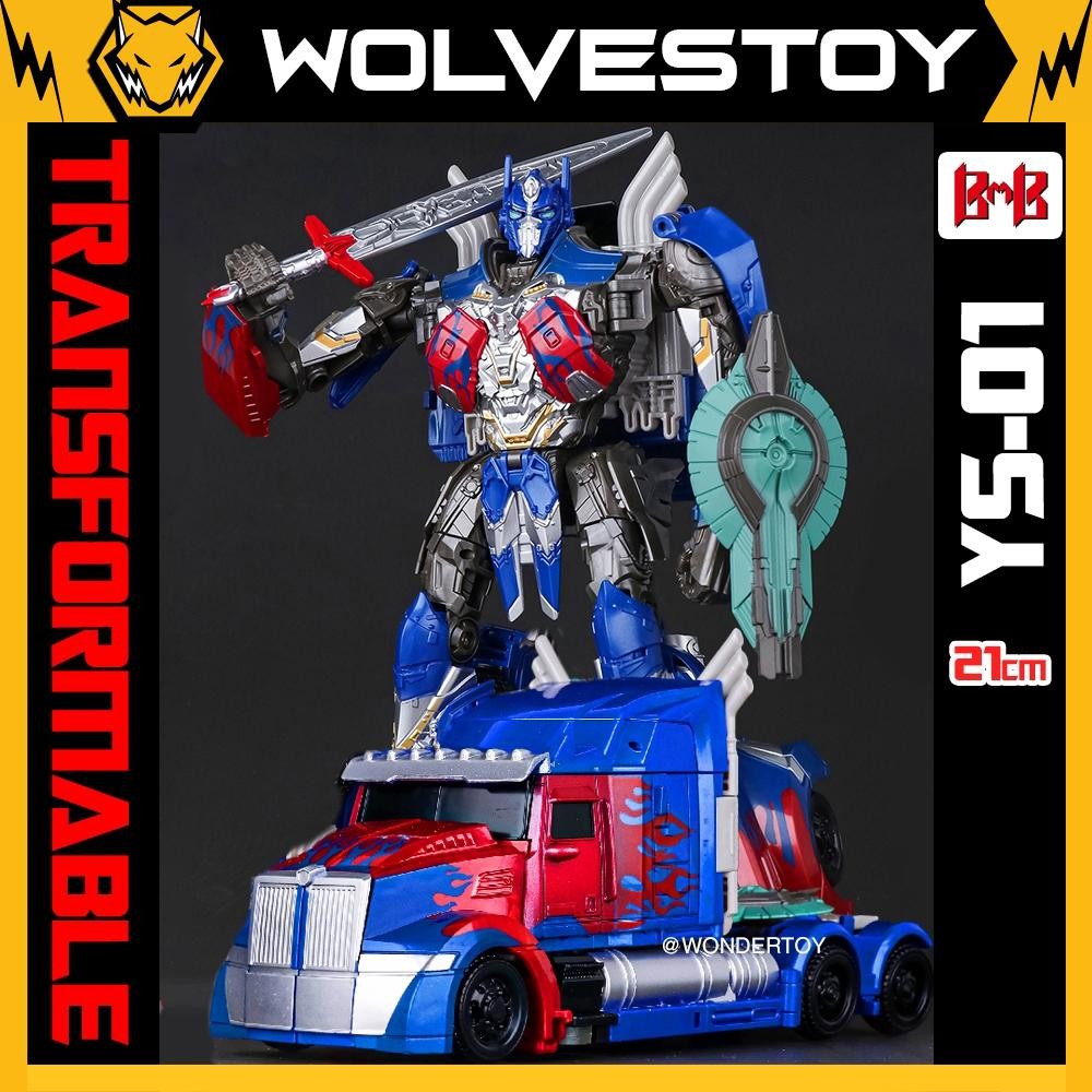 Mô Hình BMB Optimus Prime YS-01 Transformers The Last Knight Robot Biến ...