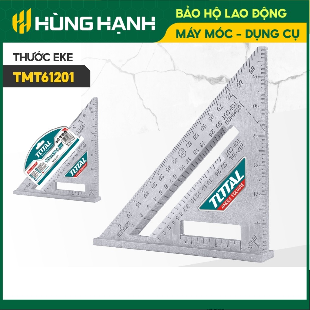 Thước eke Total TMT61201 kích thước 7", chất liệu ABS độ chính xác 0.05mm | Shopee Việt Nam