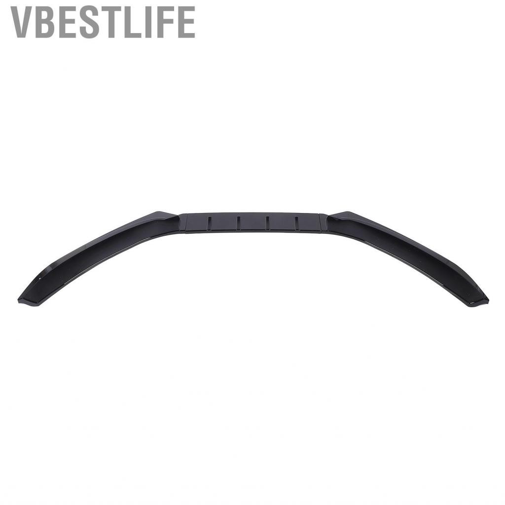 VBESTLIFE Front Brown Lip Chin Spoiler Gloss Black Body Kit Thay thế ...