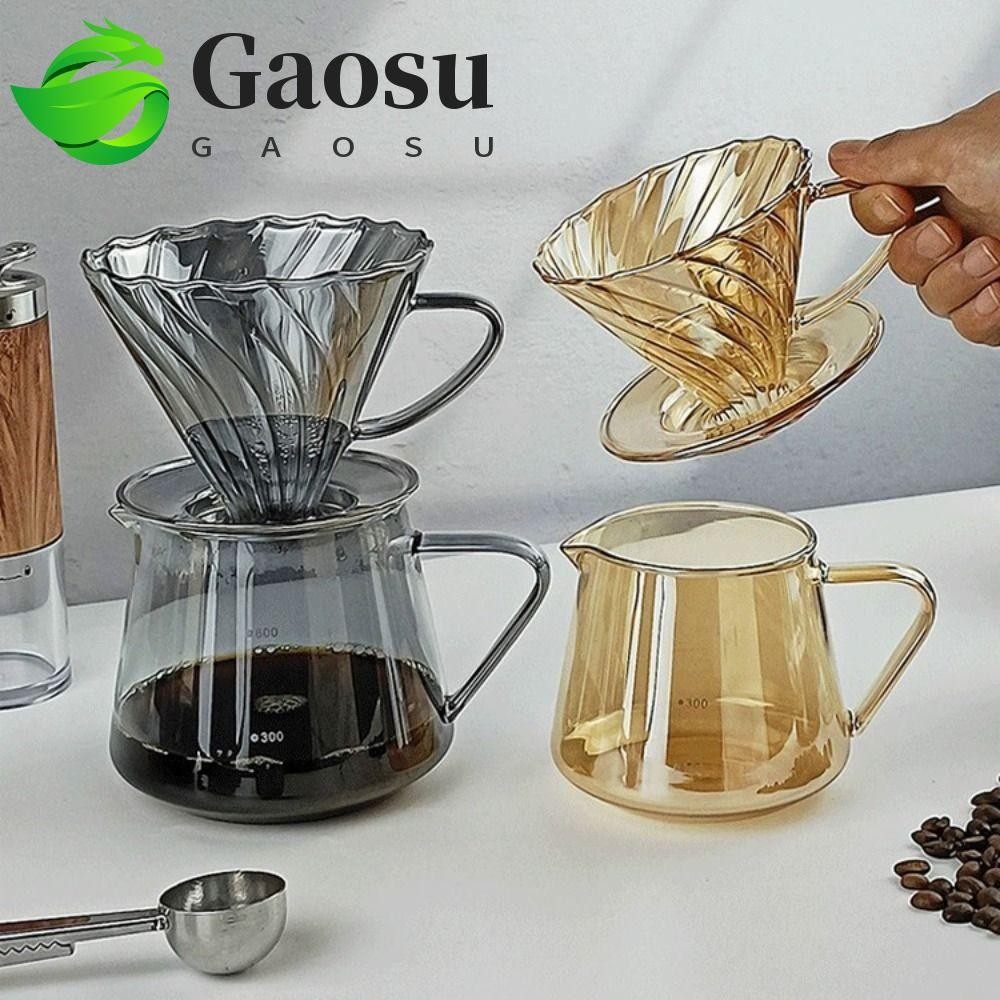 Gaosu Nồi lọc cà phê GAOSU, Bộ máy pha cà phê 60 độ 300 / 600ml, Máy ...