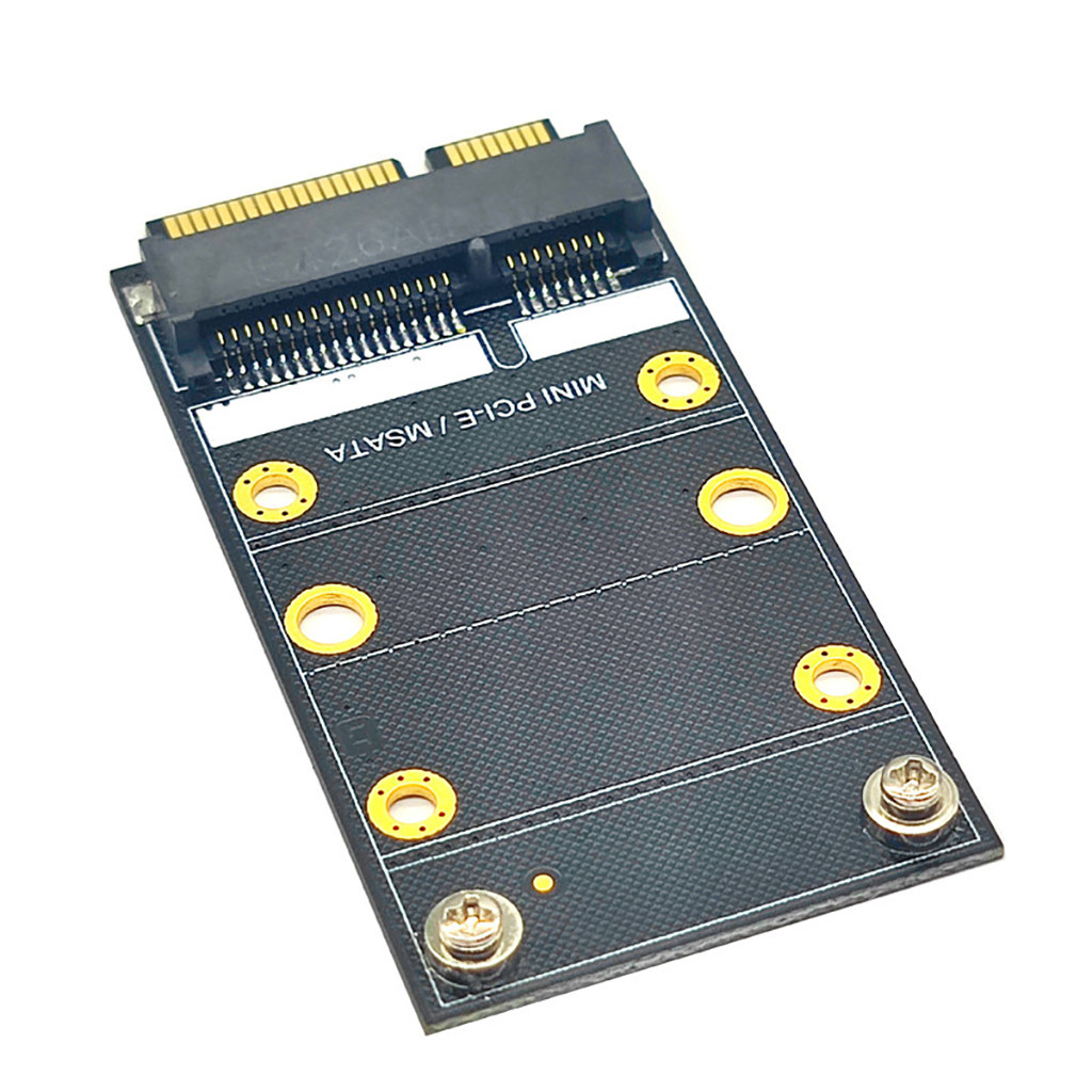 Jmt Mini PCIE / mSATA Adapter Solid State Drive Converter Riser ...