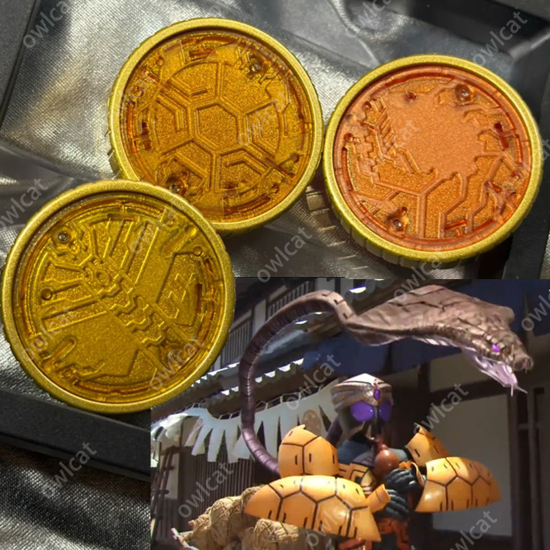 Set Cobra Kame Wani Coins Core Medal (NO Chip CSM size) Ankh Kamen ...