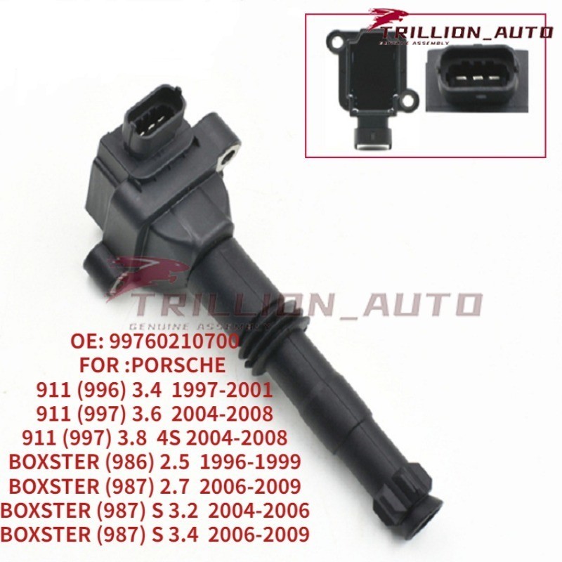 Cuộn dây đánh lửa cho PORSCHE 911 BOXSTER 2.5 2.7 3.2 99760210700 ...