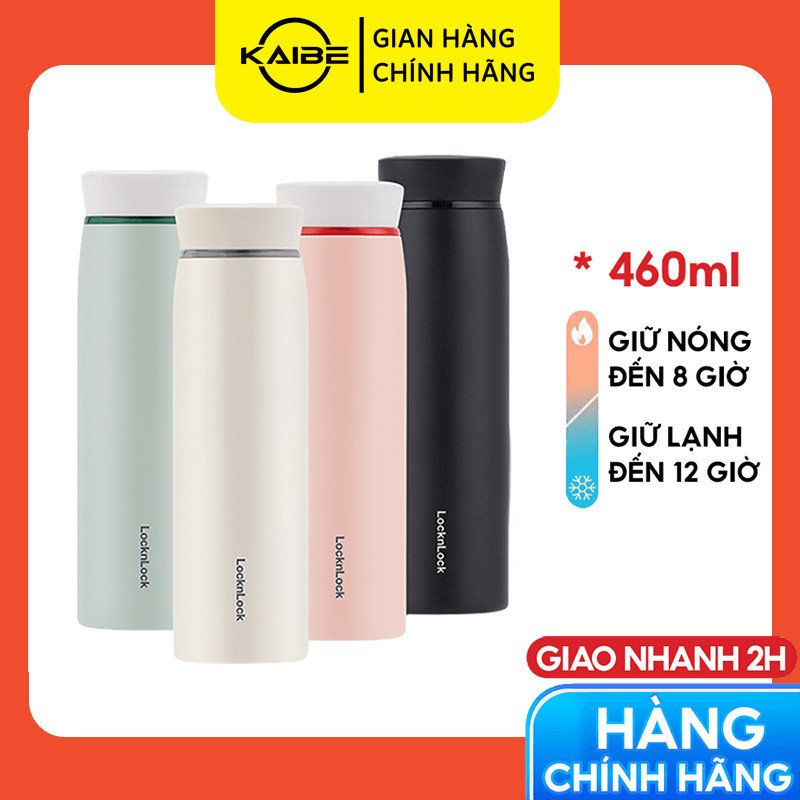 Bình giữ nhiệt LocknLock Feather Light Ring LHC4244 460ml, Hàng Chính ...