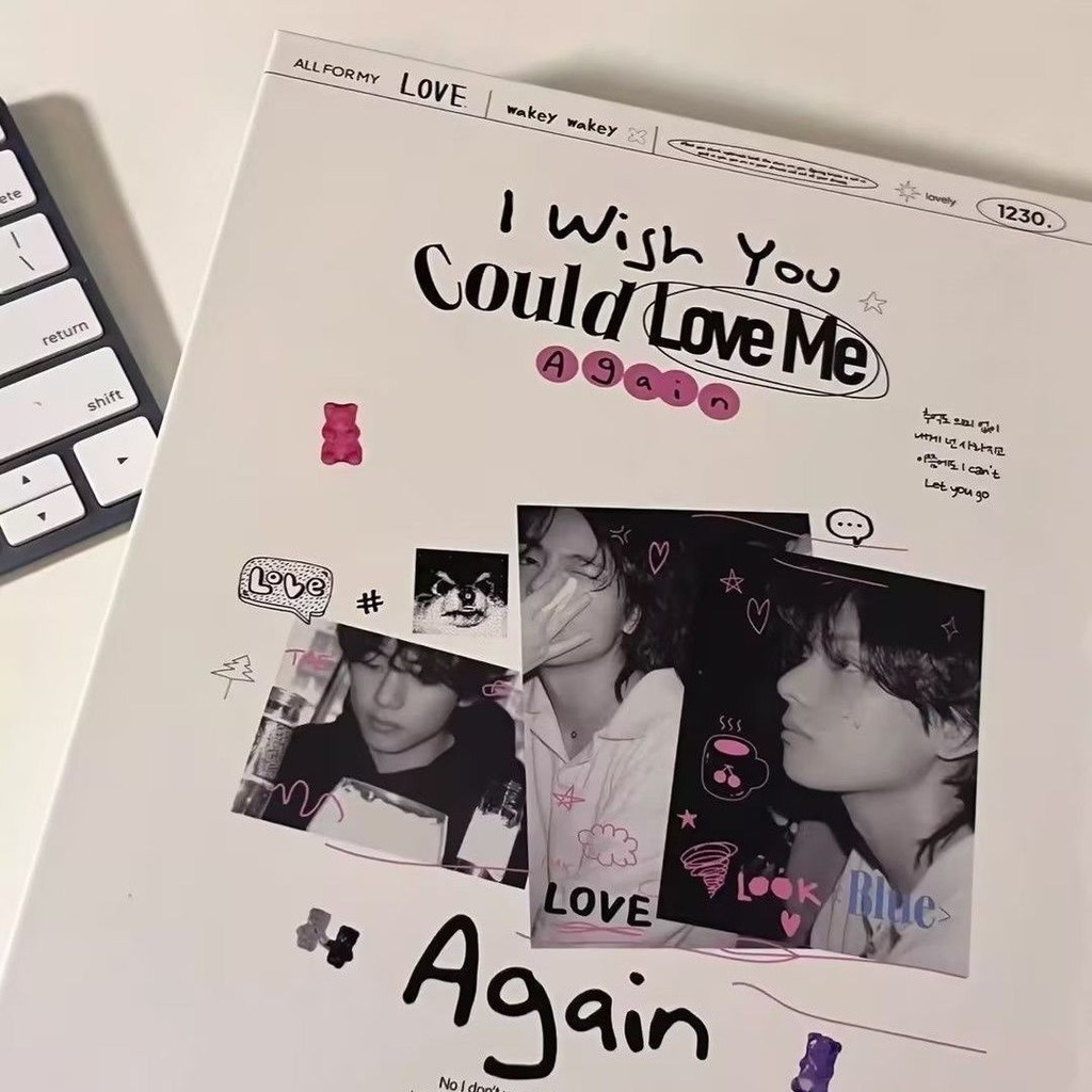 Sách Thẻ F & X BTS BTS Sách Thẻ Hàng Hóa Kim Taehyung A5 Lá Rời Bốn ...