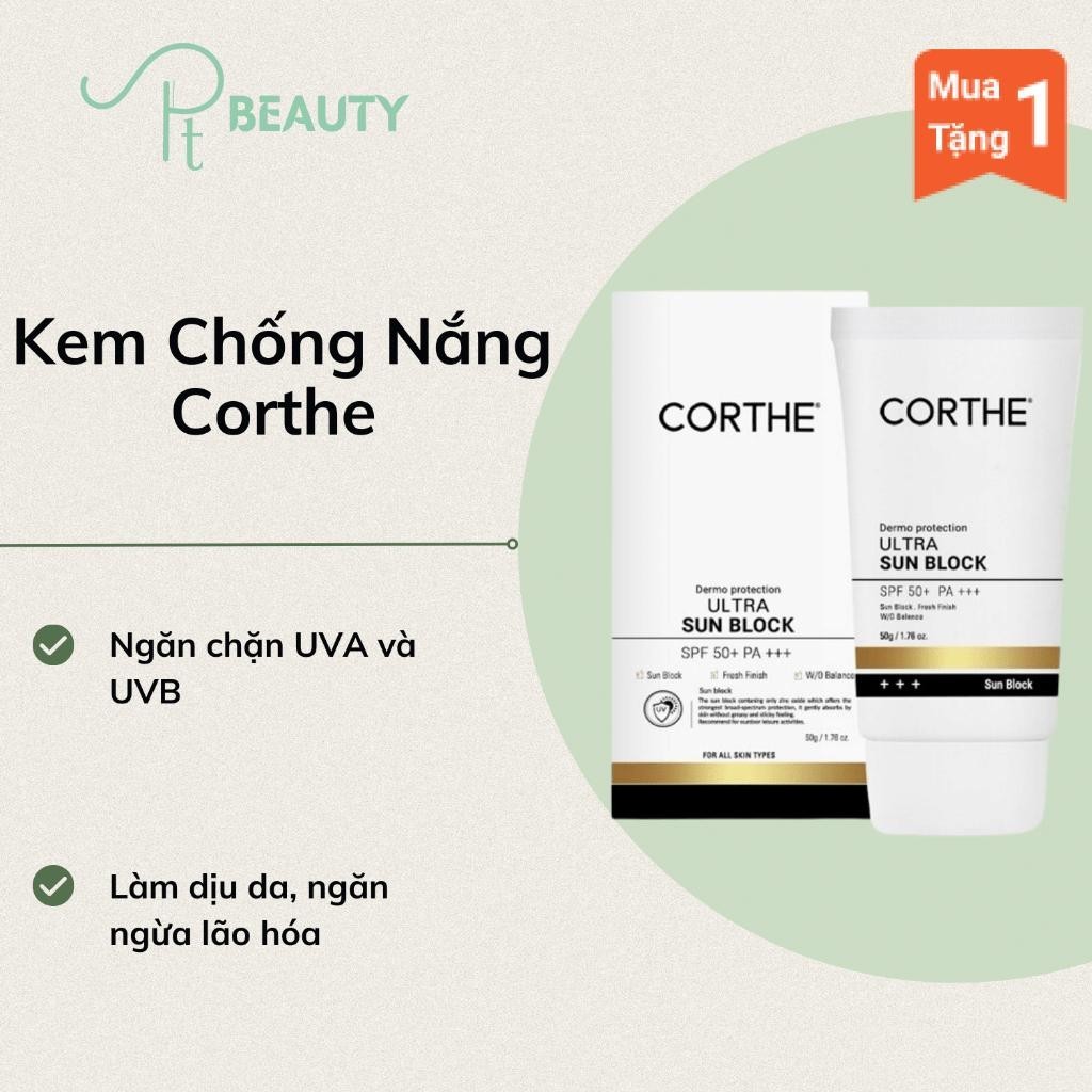 Kem Chống Nắng Corthe (Dermoessential Ultra Light Sunblock) | Shopee ...